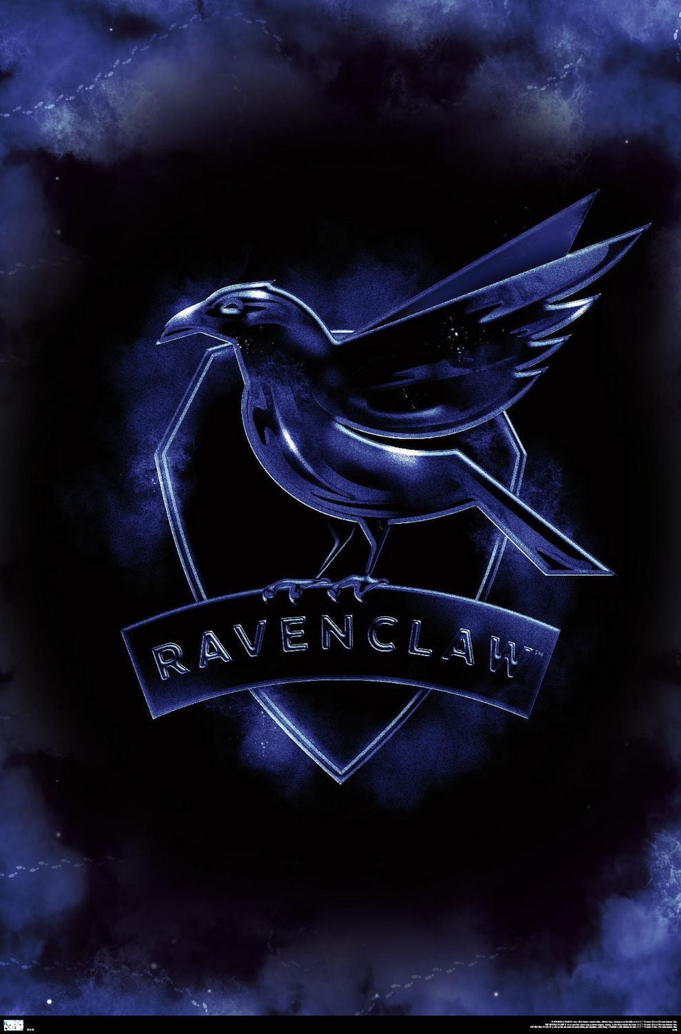 Harry Potter - Ravenclaw Crest Magic Wall Poster, 22.375" x 34 ...