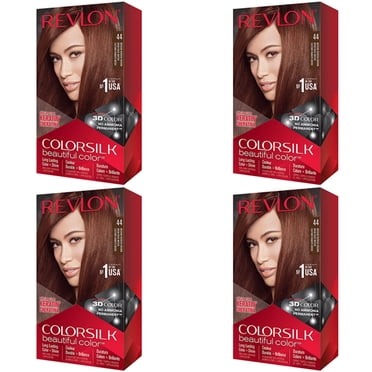 Revlon Colorsilk Beautiful Color Permanent Hair Color 3 Pack, 066 ...