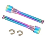 2 Pieces Bike Disc Brake Bolts 3mm Titanium Bolt Parts for Avid ...