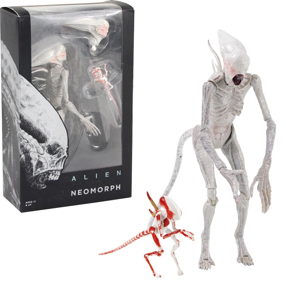 Figura Alien VS predator Set Neomorph Xenomorph Facehugger Pecho Huevos ...