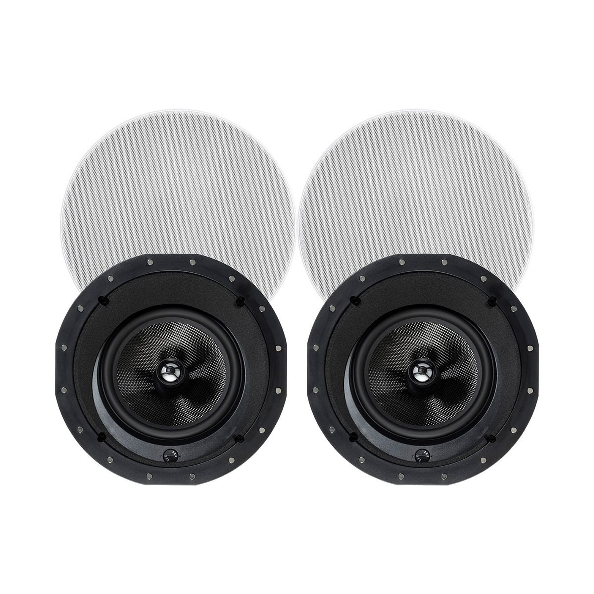 Click here for Monoprice Alpha In-Ceiling Speakers 8in Carbon Fib... prices