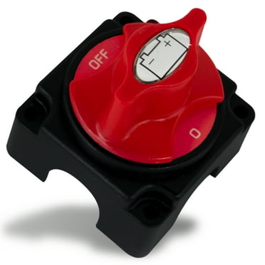 Dual Battery Selector Switch for Marine Boat Rv Vehicles - Walmart.com