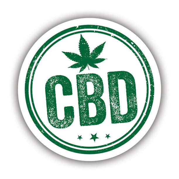 CBD Sticker Decal - Self Adhesive Vinyl - Weatherproof - Made in USA ...