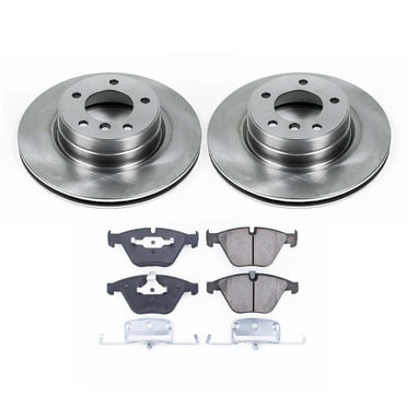 Ultimate Brakes Front and Rear Ceramic Brake Pad and Rotor Kit with ...
