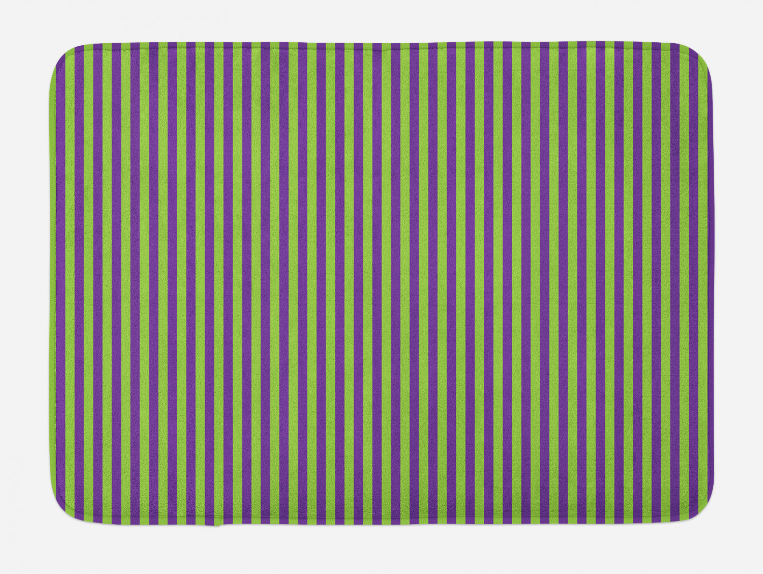 Pop Art Bath Mat, Vintage Retro 50s Style Bold Stripes Vibrant Unusual ...