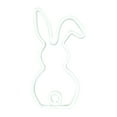 Cute Bunny Tail Neon Night Light - For Easter Bedroom Decor, Kids Room ...