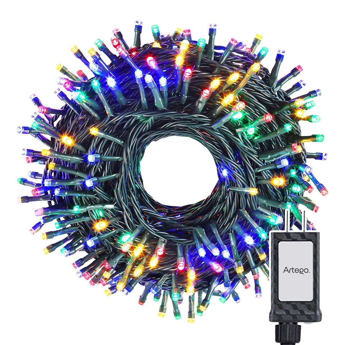 Luces de Navidad 200 LED Artego Interior Exterior 8 Modos | Walmart en ...