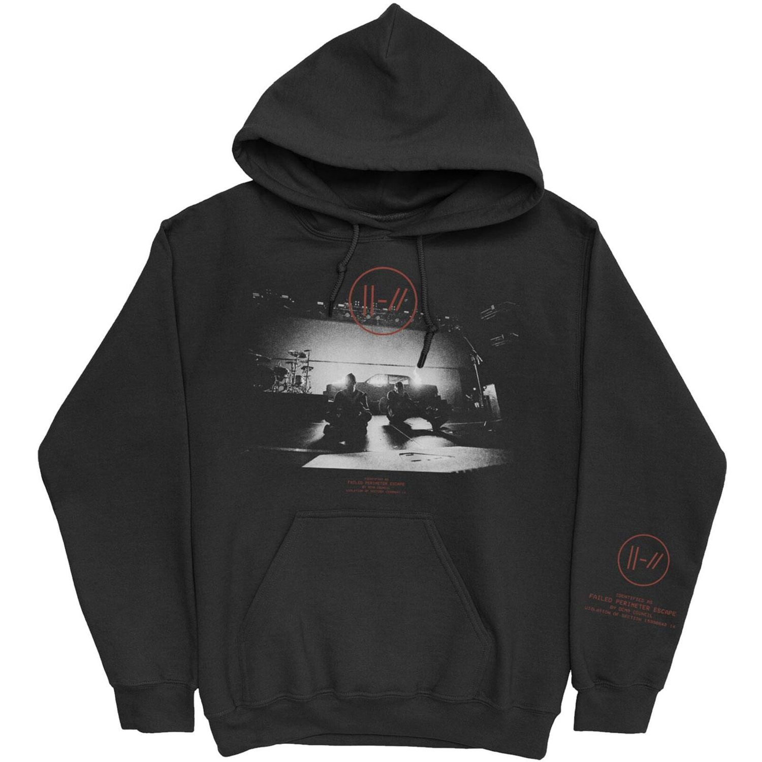 Click here for Twenty One Pilots Adult Dark Stage Hoodie L prices