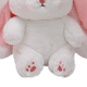 Cutte Strawberry Rabbit Plush Toys,Soft Cartoon Bunny Pillow Stuff ...