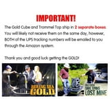 Gold Cube 4 Stack Deluxe, Trommel Mining Equipment, Fine Gold Recovery ...