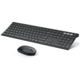 Hmkmyi Bluetooth Keyboard And Mouse Combo Multi Device Ultra Slim