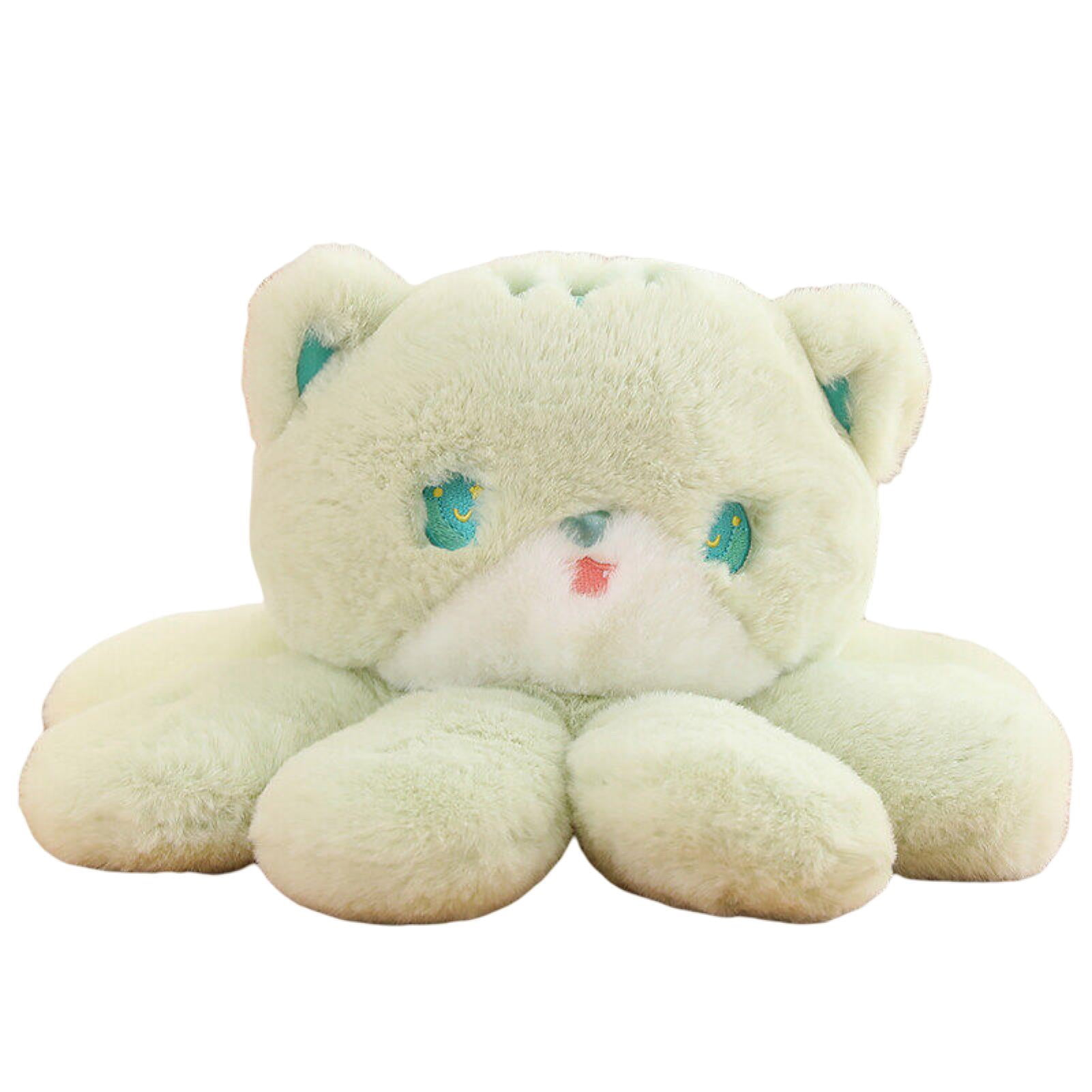 35cm Cat Plush Doll with Octopus Legs - 2-in-1 Plushie Ornament, Sofa ...
