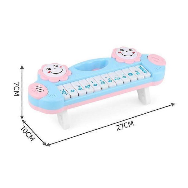 Órgano electrónico de piano para niños, instrumento musical ABS de 12 ...