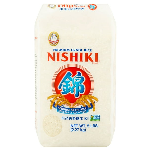 Nishiki Medium Grain Rice Specially selected, 80 Oz - Walmart.com