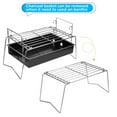 Image Camping Grill, Grills for Camping Folding & Lightweight Steel ...