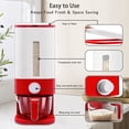 22-25 Lbs Rice Dispenser Large Dry Food Storage Container with ...