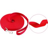 Genwiss Solid Nylon Dog Leash, 100 Feet Long Lead for Recall Training ...