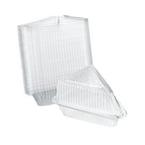 Cake Slice Containers Plastic Disposable, Cheesecake Boxes, Pie ...