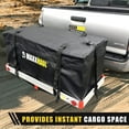 MaxxHaul 70209 Soft Shell Cargo Carrier Bag for Hitch Mount Cargo Rack ...