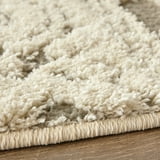 Mohawk Home Francesca Farmhouse Area Rug, Light Grey, 10' x 14 ...