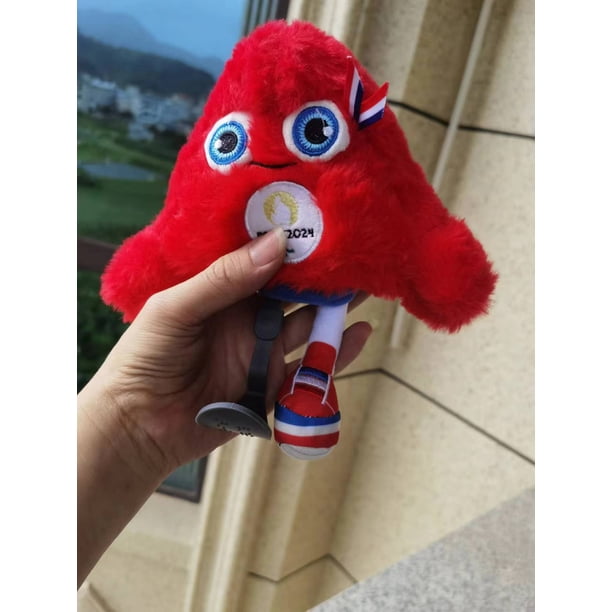Phrygian Plush Toy, Pendant, Paris 2024 Olympic Mascot Doll, Red ...
