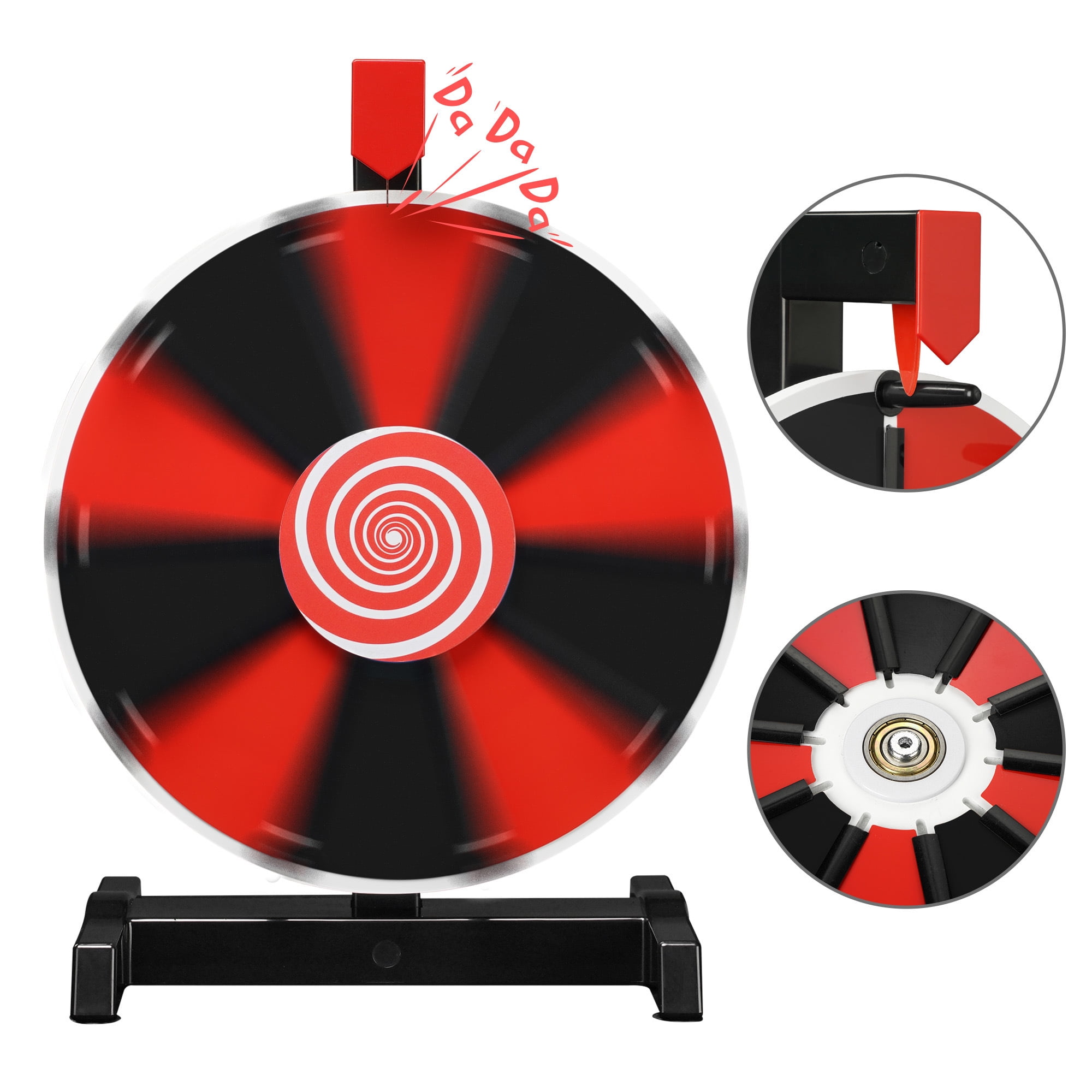 Buy DIY Prize Wheel,24 Inch Custom Tabletop Prize Wheel 14 Slots ...