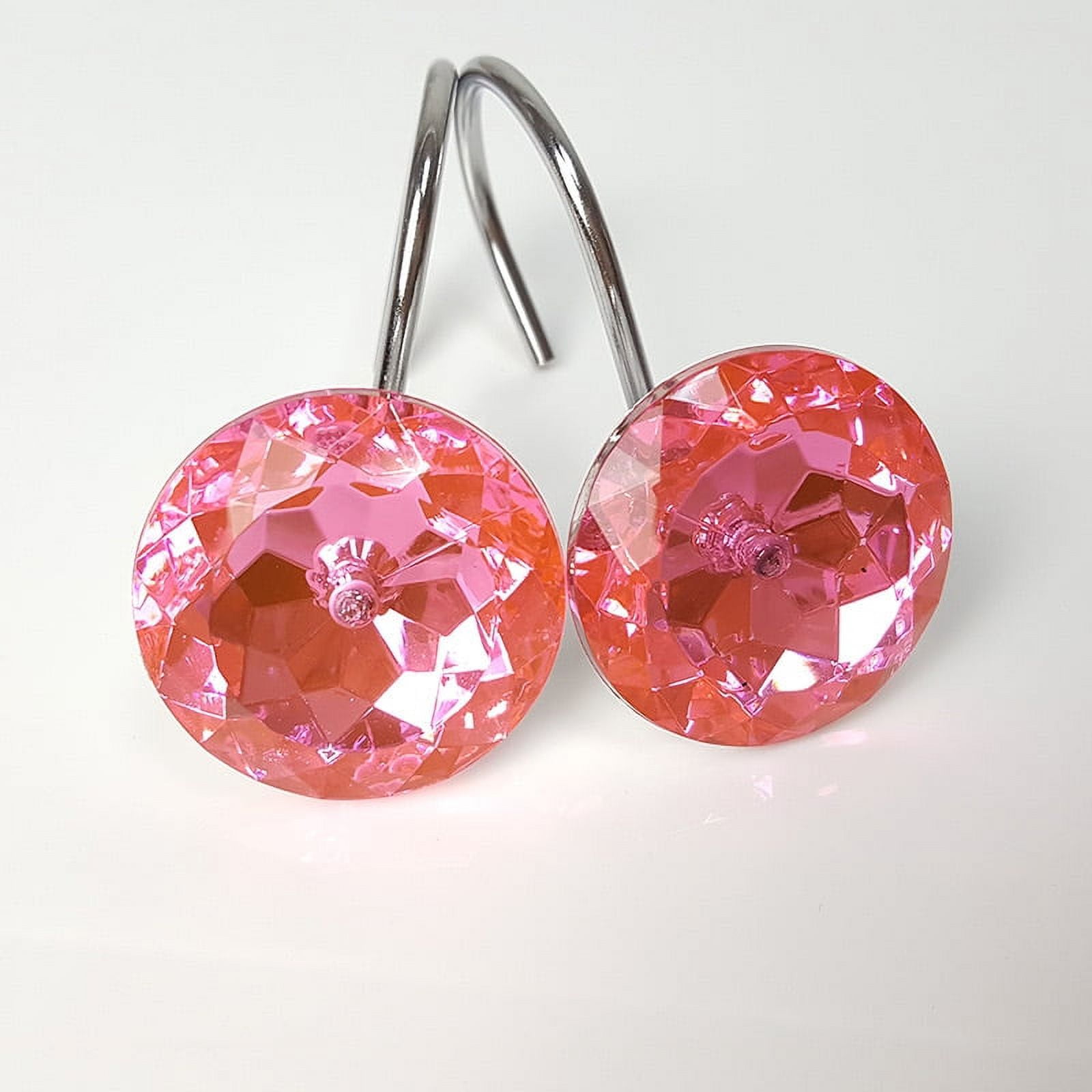 Click here for Akmi Shower Curtain Hooks 12 Pcs Acrylic Rhineston... prices