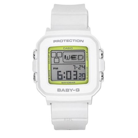 Casio Baby-G Digital White Resin Strap Quartz BGD-565U-7 100M Women's ...