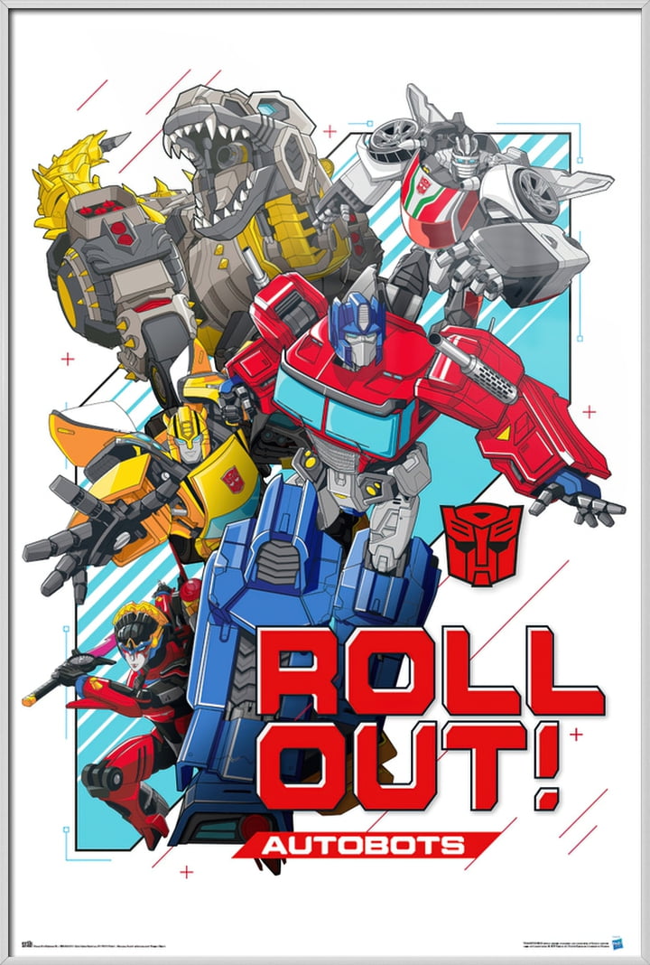 Transformers - Framed TV Show Poster (Roll Out! - Autobots) (Size: 24 ...