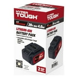 Free Shipping! Hyper Tough 20V Max 4.0Ah Lithium-Ion Battery Pack ...