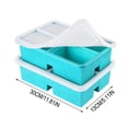 Bento Lunch Box Container with 4 Compartments Leakproof Design ...