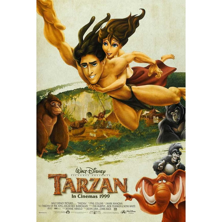 Disney Tarzan Movie Poster