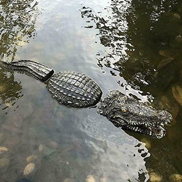 Ebros 21" Long Realistic Alligator Crocodile Statue Home and Garden ...