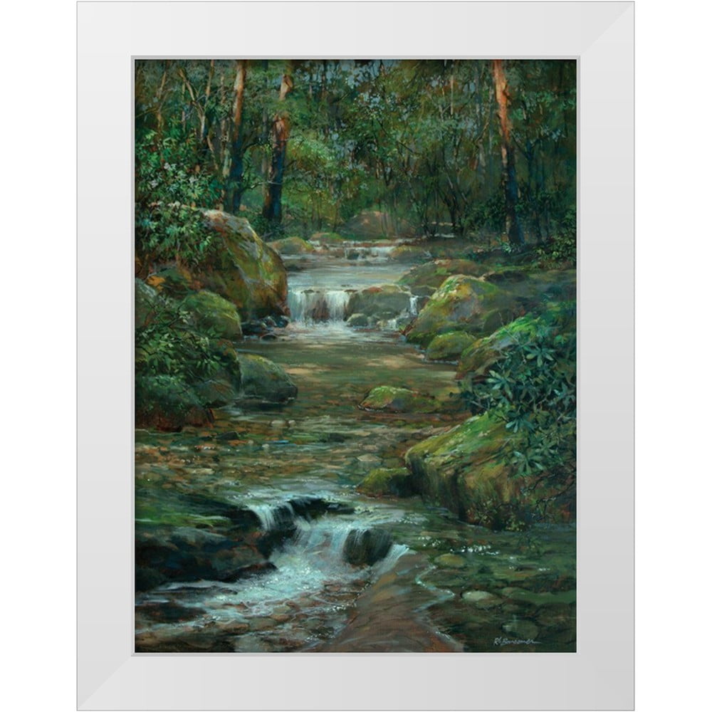 Bansemer, Roger 19x24 White Modern Wood Framed Museum Art Print Titled ...