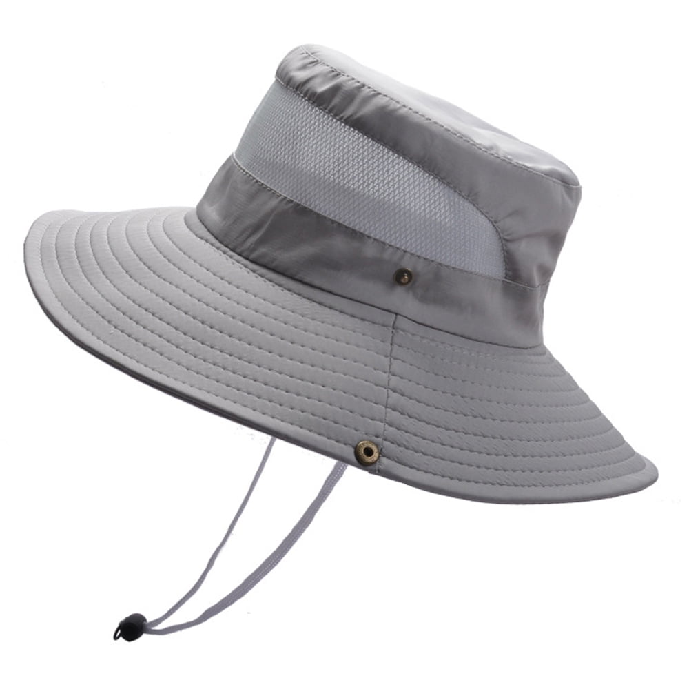 Men's sun hat, women's fishing hat, Sun Protection bucket hat Wide brim ...