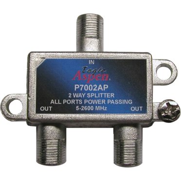 Prime Products 08-8012 In-Line Coaxial Splitter - Walmart.com