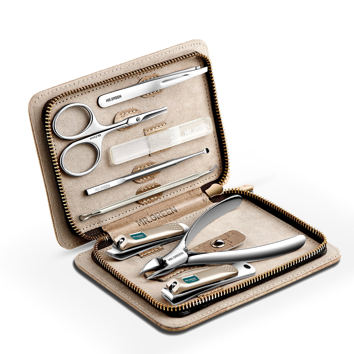 MR.GREEN Manicure Sets Pedicure Kits Stainless Steel Nail Clipper ...