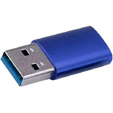 Adapter, Portable Adapter Type-C Female to USB 3.1 Male Aluminium Alloy ...