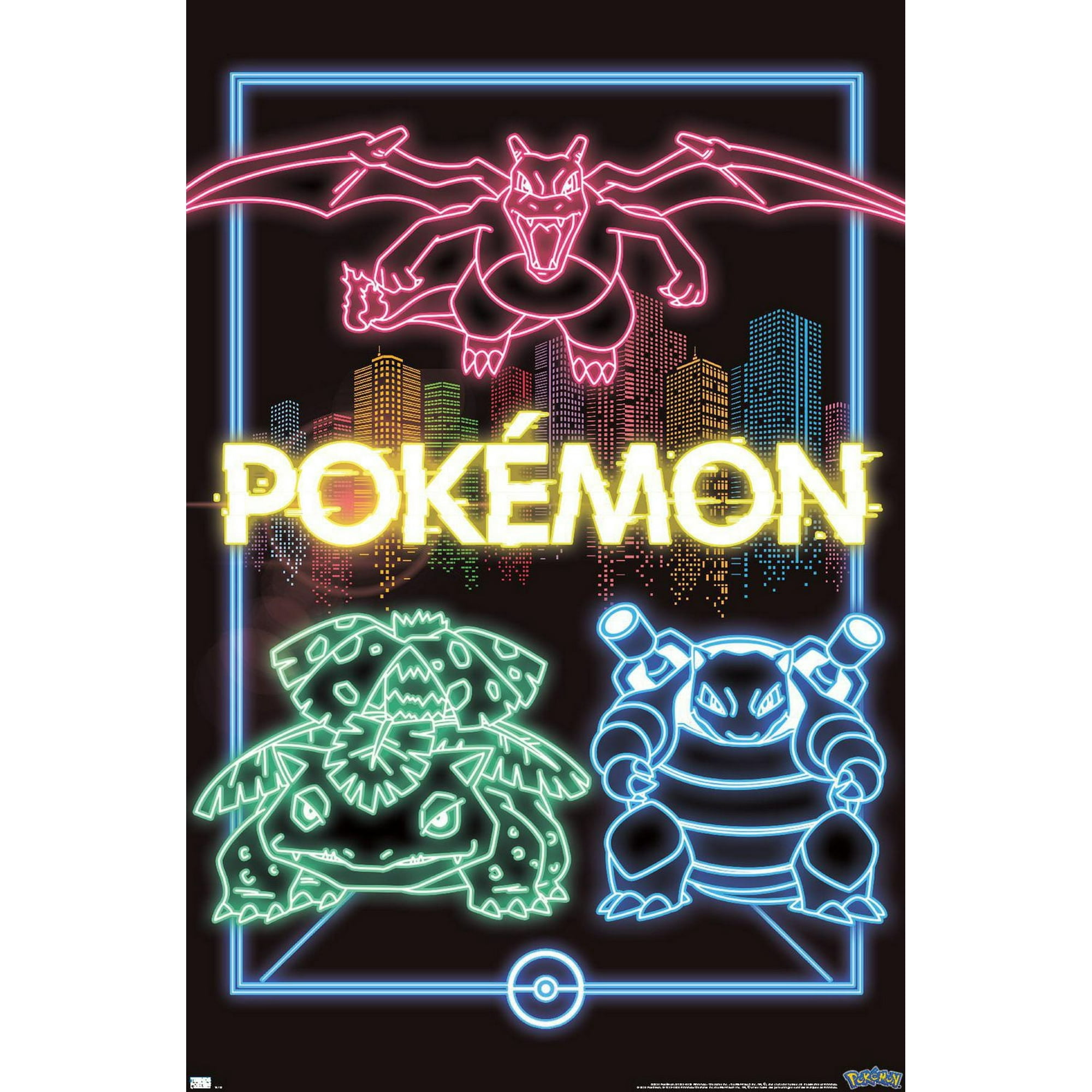 Click here for Trends International Pokémon - Neon Group Wall Pos... prices