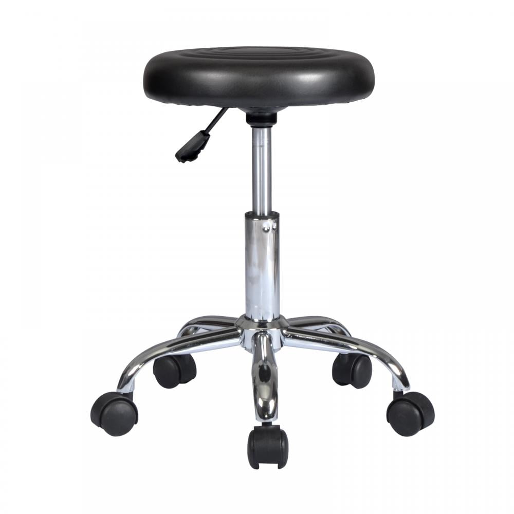 Beauty Salon Stool Hydraulic Styling Stool Adjustable Rolling Shop ...