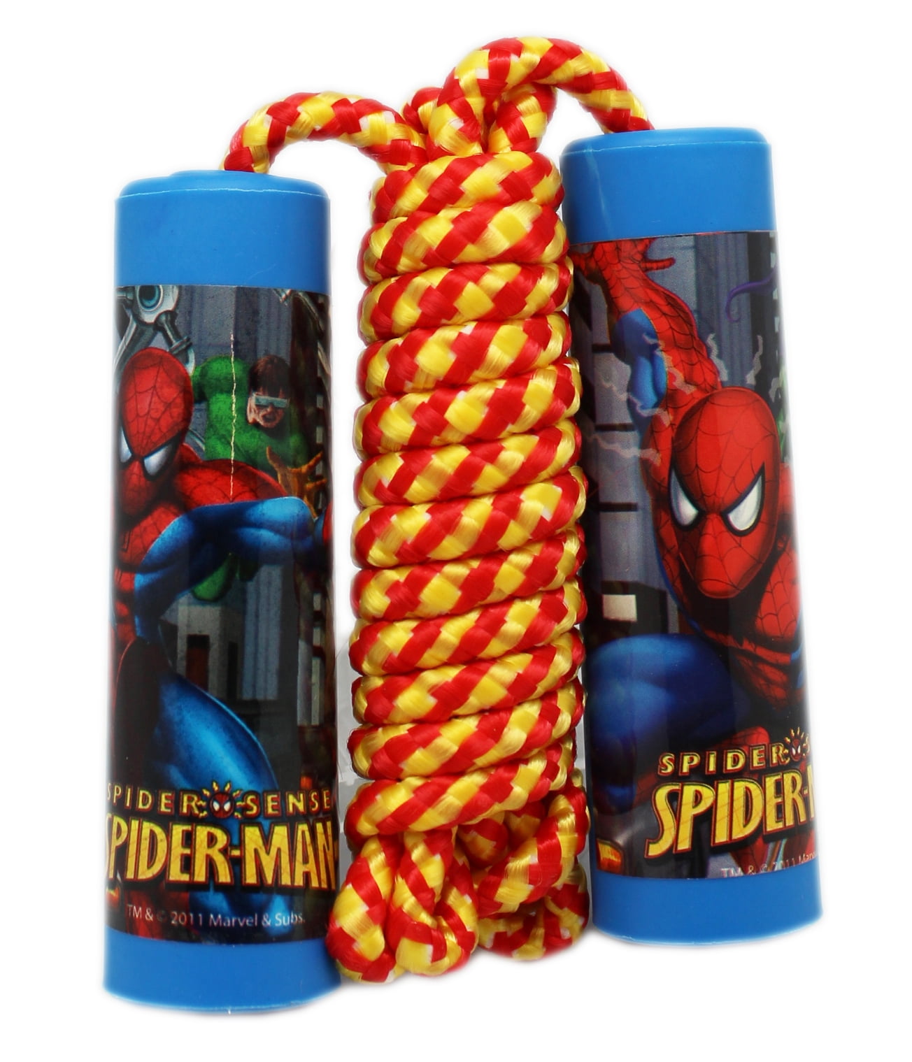 Spider-Man Spider Sense Blue Colored Handles Kids Jump Rope - Walmart.com