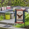 4th of July Garden Flags Patriotic Eagle Garden Flag Double Sided ...