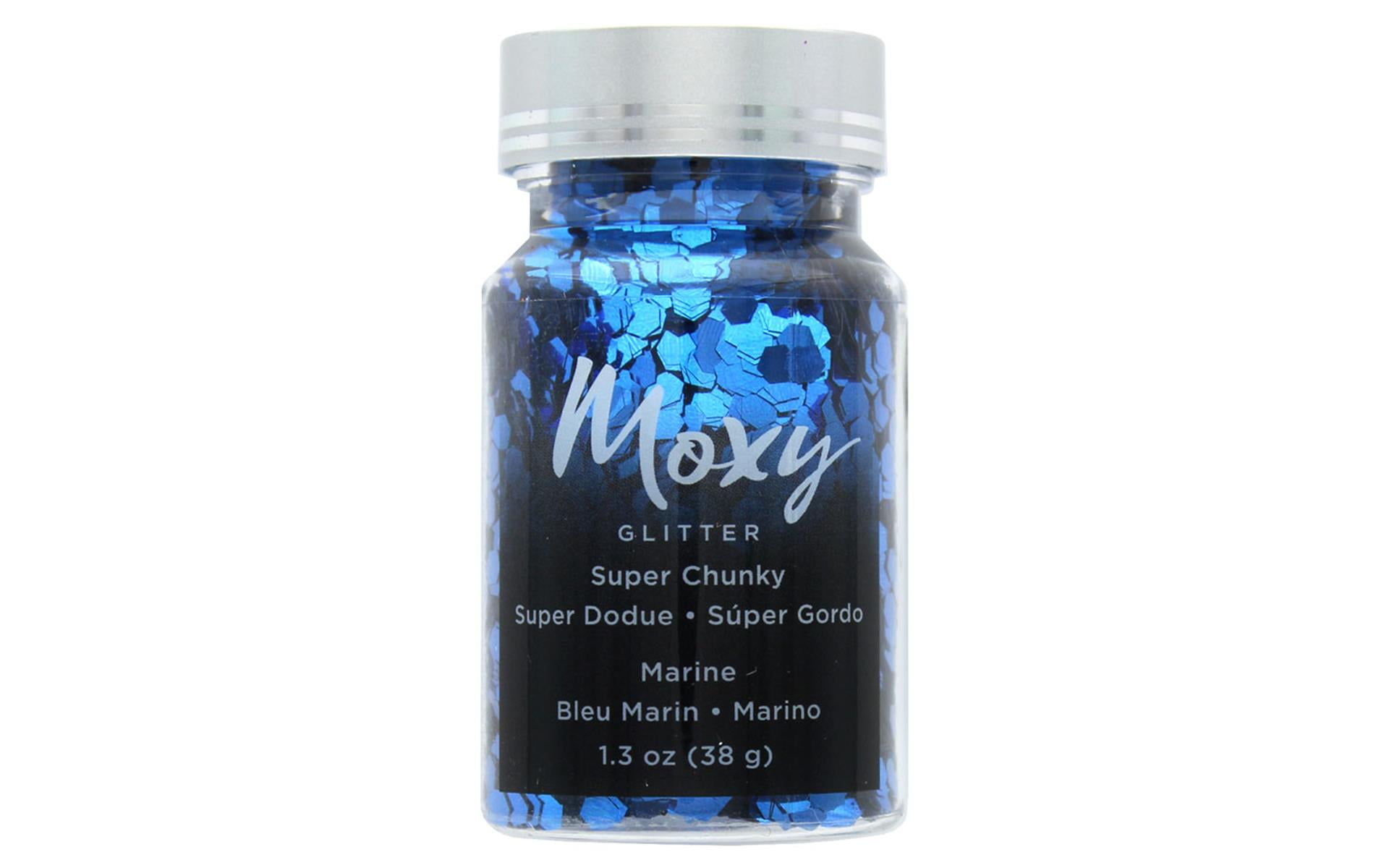 Moxy Super Chunky Glitter 1.5Oz-Marine - Walmart.com