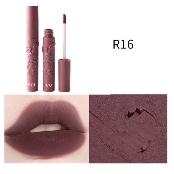 Lápiz labial Black Mist Face Lip Glaze Velvet Matte Non Staining Cup ...