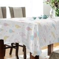 60x120in Square Printed Tablecloth Easy-Care Decorative Table Cloth for ...