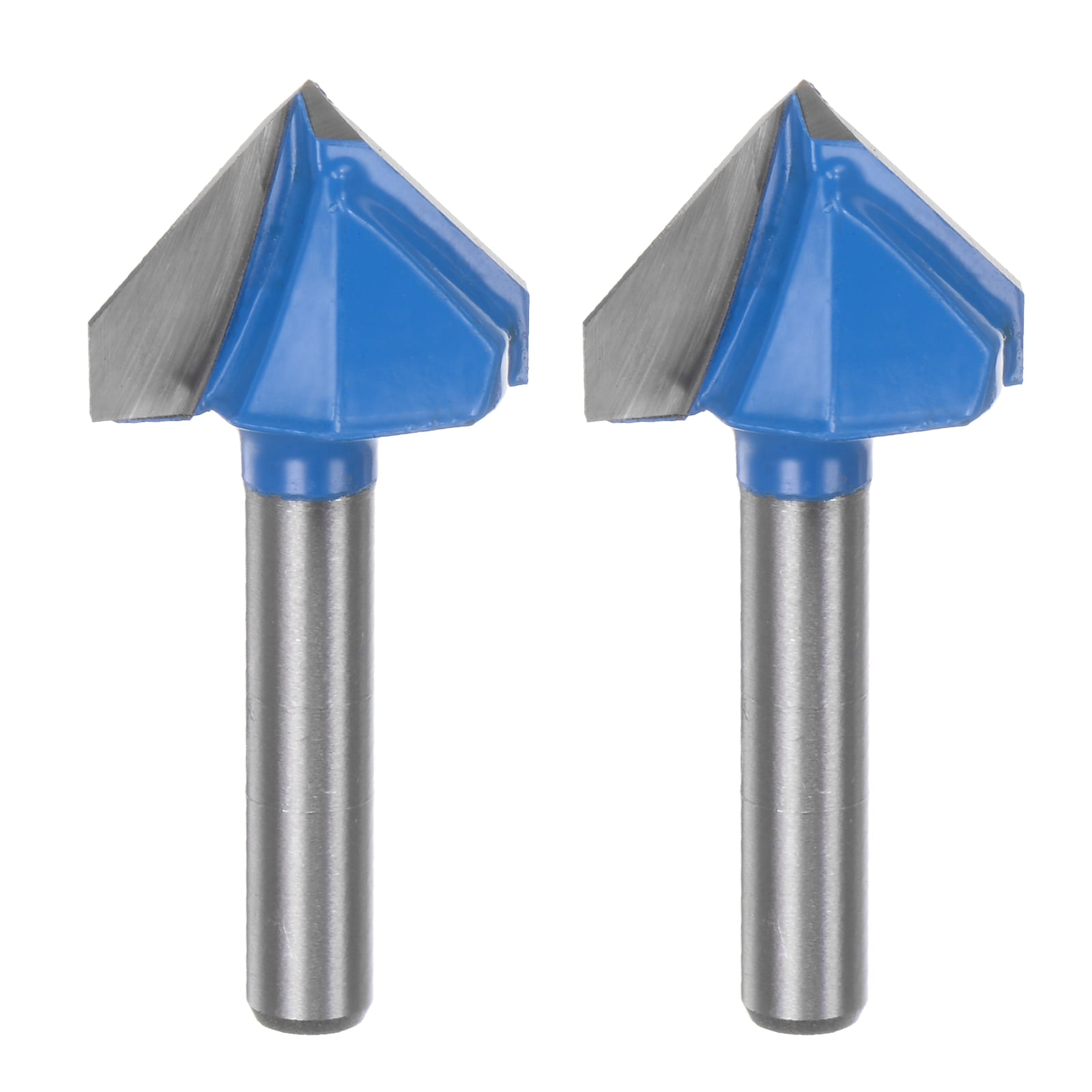 Click here for Uxcell 2pcs Router Bit 1/4 Shank 7/8 Dia 90 Degree... prices