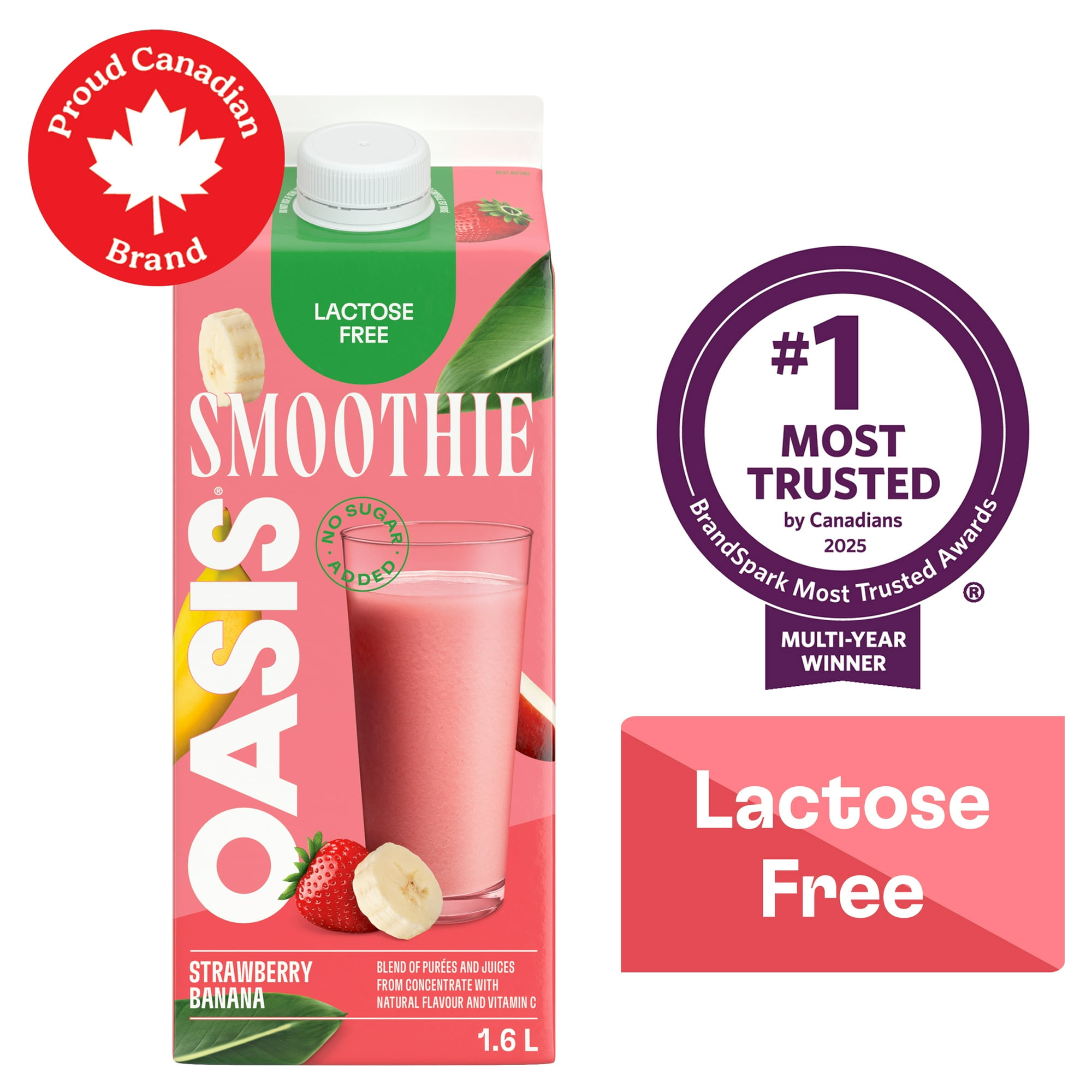 Click here for Oasis Smoothie Strawberry Banana 1.6 L prices