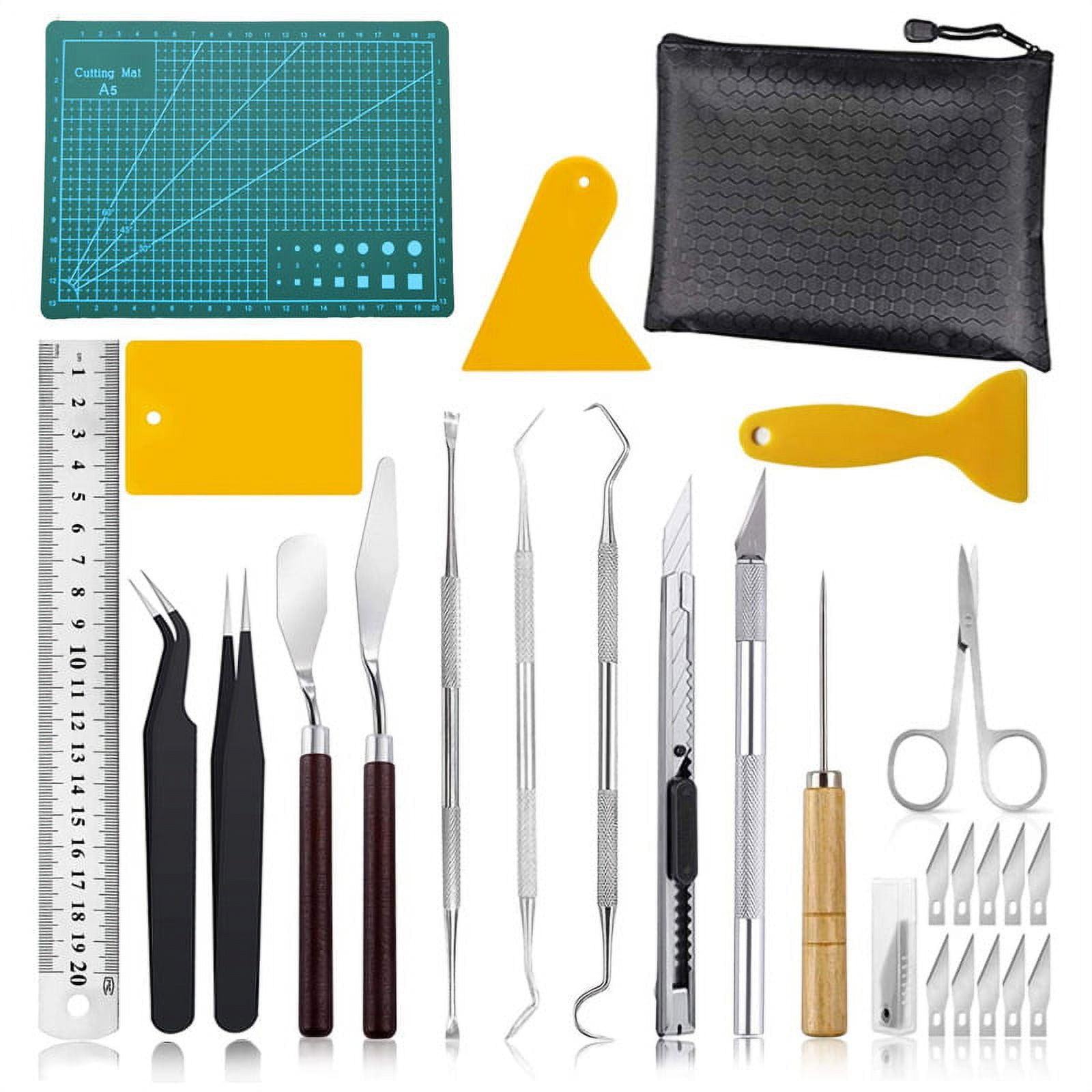 Click here for Flyflise 27 Pieces Diy Craft Vinyl Sticker Craft E... prices