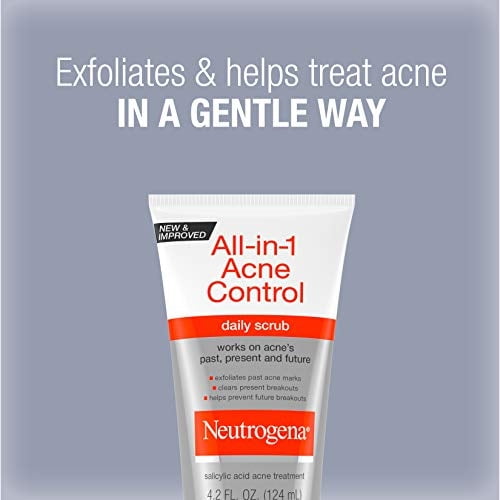 Exfoliante Facial Diario Neutrogena 2% Ácido Salicílico 3x120ml para Acne y Marcas | Bodega ...