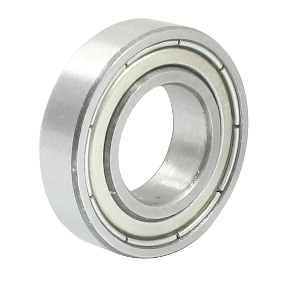 Metal Sealed 6901Z Deep Groove Ball Bearing 24mm x 12mm x 6mm Silver ...